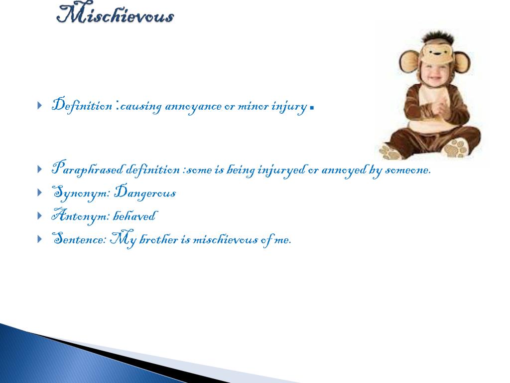 PPT - Mischievous PowerPoint Presentation, free download - ID:2730452