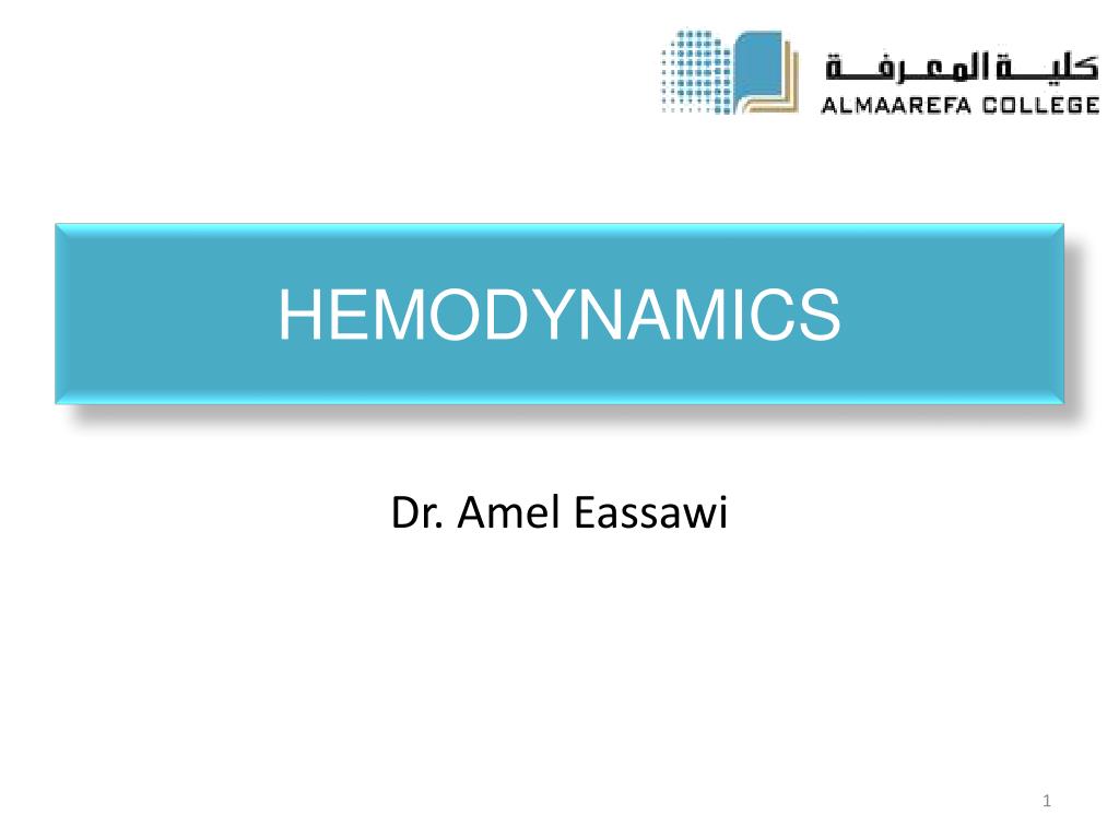 PPT - Hemodynamics PowerPoint Presentation, free download - ID:2730669