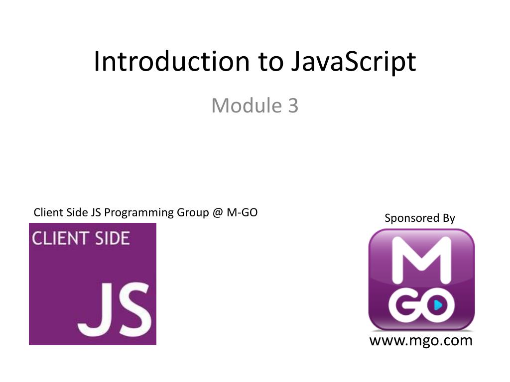 PPT - Introduction to JavaScript PowerPoint Presentation, free download - ID:2732063
