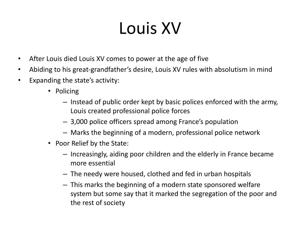 PPT - Louis XV PowerPoint Presentation, free download - ID:2734097