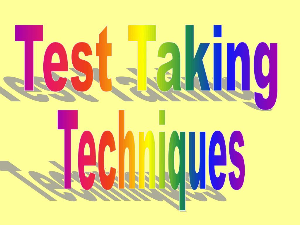 PPT - Test Taking PowerPoint Presentation, free download - ID:2734452