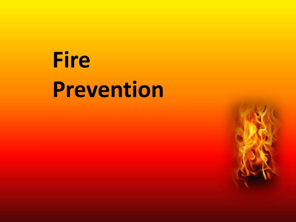 PPT - Fire Prevention PowerPoint Presentation, free download - ID:2735697