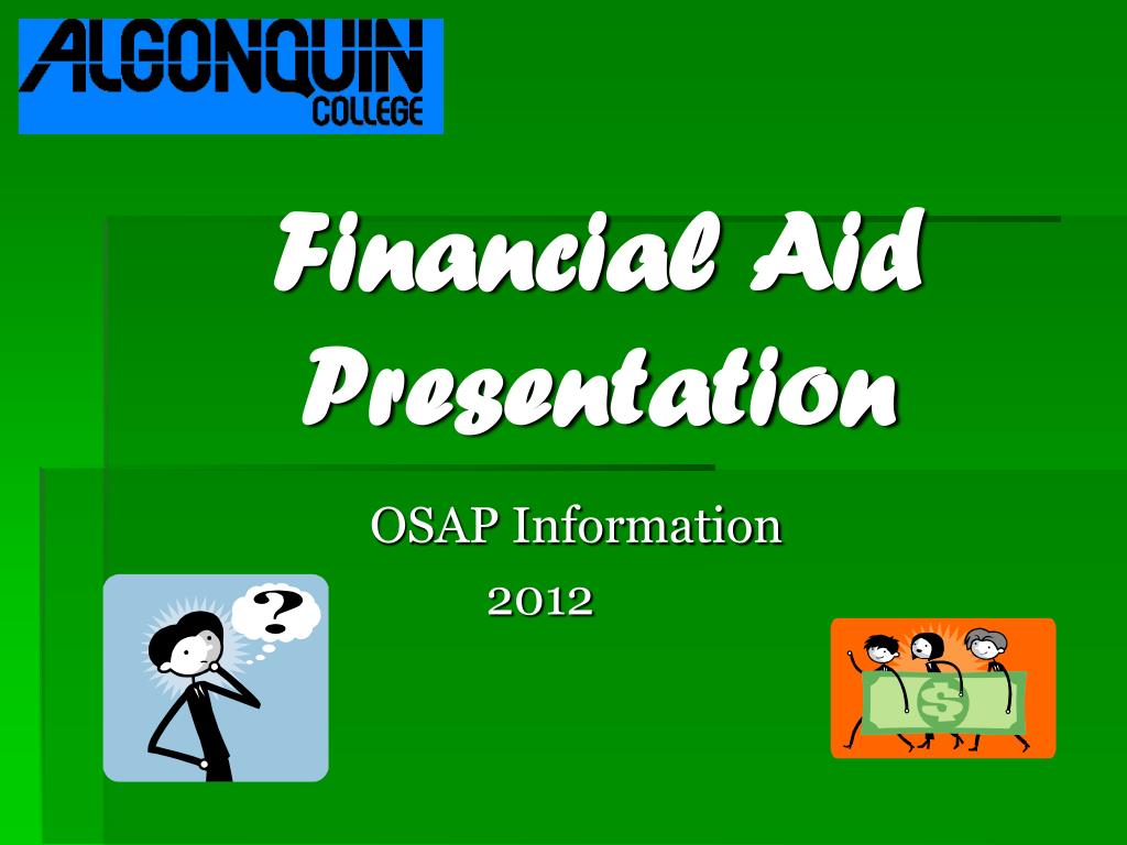PPT - Financial Aid Presentation PowerPoint Presentation, free download ...