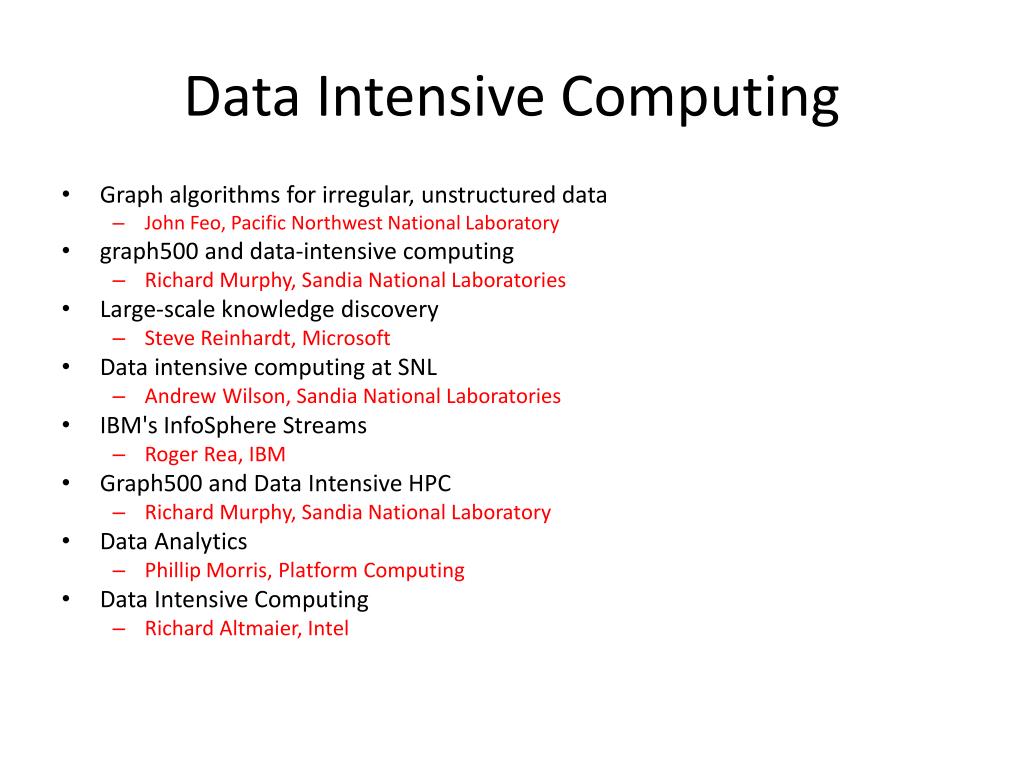 PPT - Data Intensive Computing PowerPoint Presentation, free download ...
