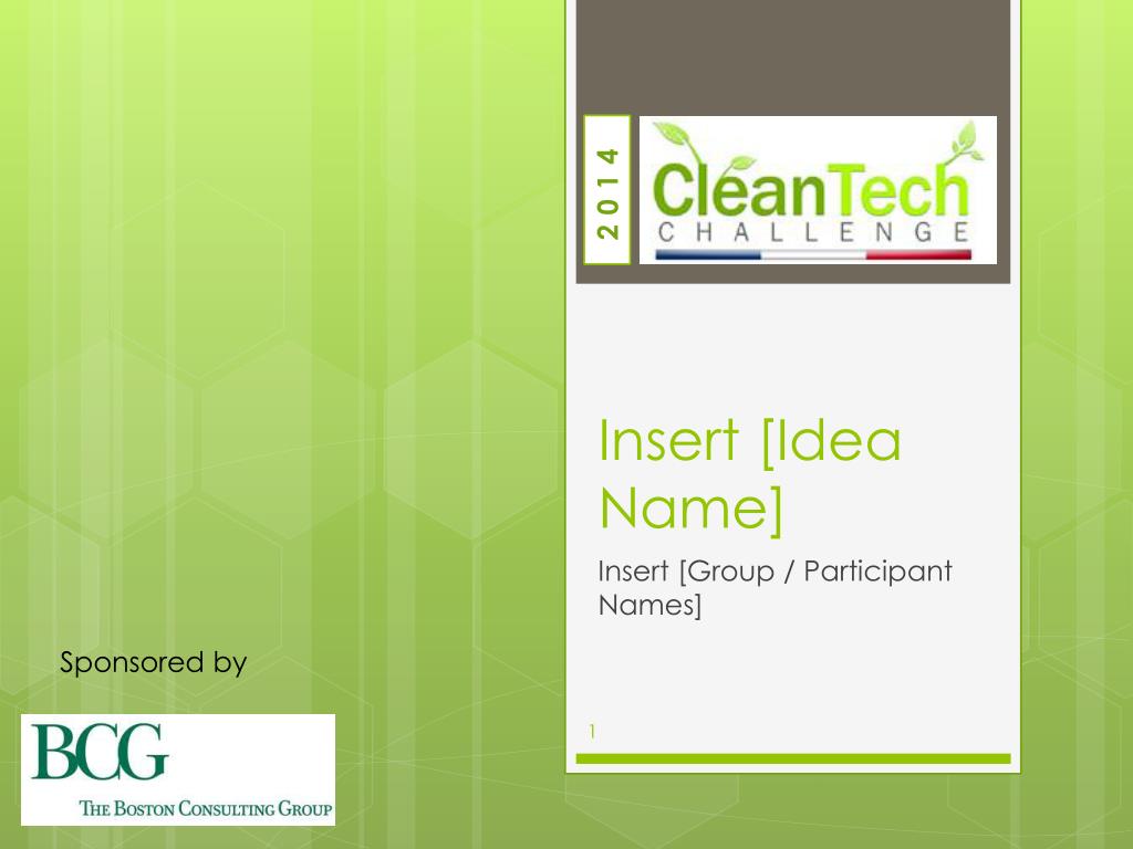PPT - Insert [Idea Name] PowerPoint Presentation, free download - ID ...