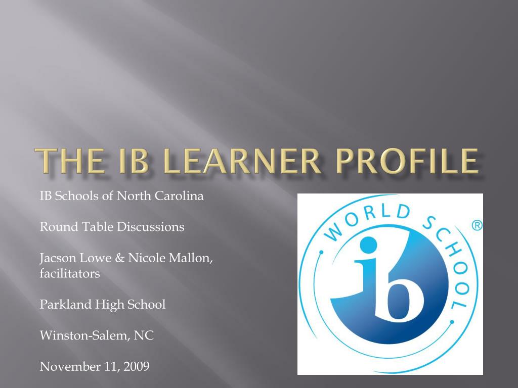 PPT - The IB Learner profile PowerPoint Presentation, free download ...