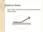 PPT - Good To Great and the Social Sectors PowerPoint Presentation ...