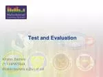 PPT - Test Construction and Evaluation PowerPoint Presentation, free ...