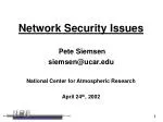 PPT - Network Security Issues PowerPoint Presentation, free download ...