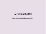 PPT - Formal Letter Writing PowerPoint Presentation, free download - ID ...