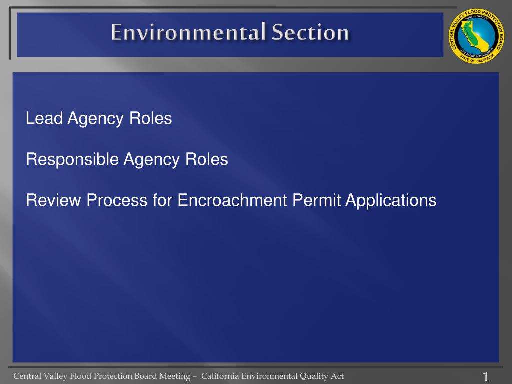 PPT - Environmental Section PowerPoint Presentation, free download - ID ...