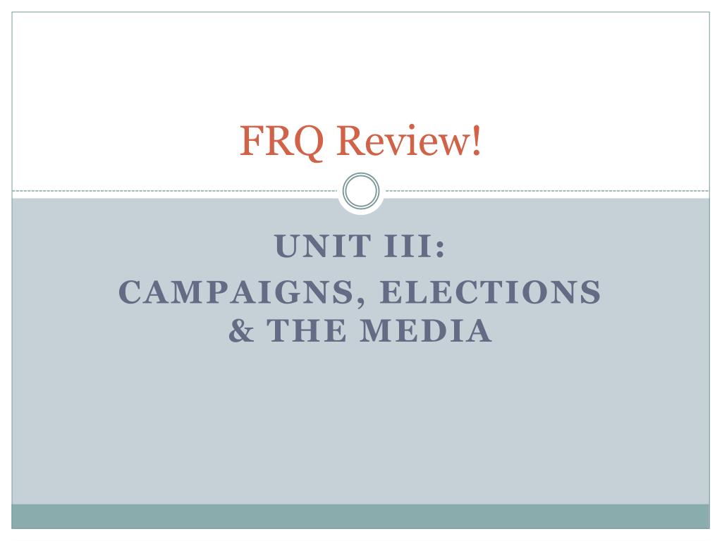 PPT - FRQ Review! PowerPoint Presentation, free download - ID:2748486