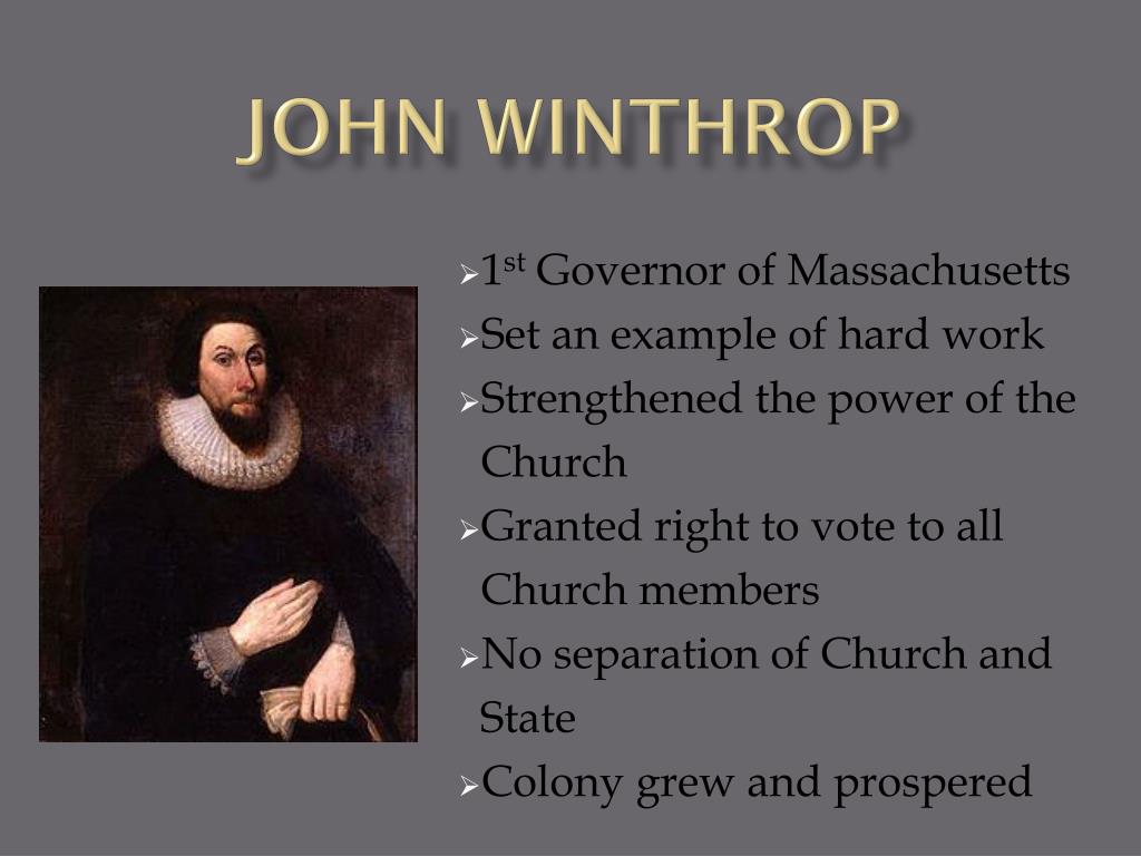 PPT - John WInthrop PowerPoint Presentation, free download - ID:2748532