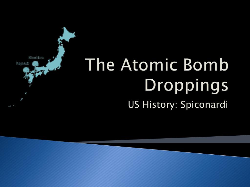 PPT - The Atomic Bomb Droppings PowerPoint Presentation, free download ...