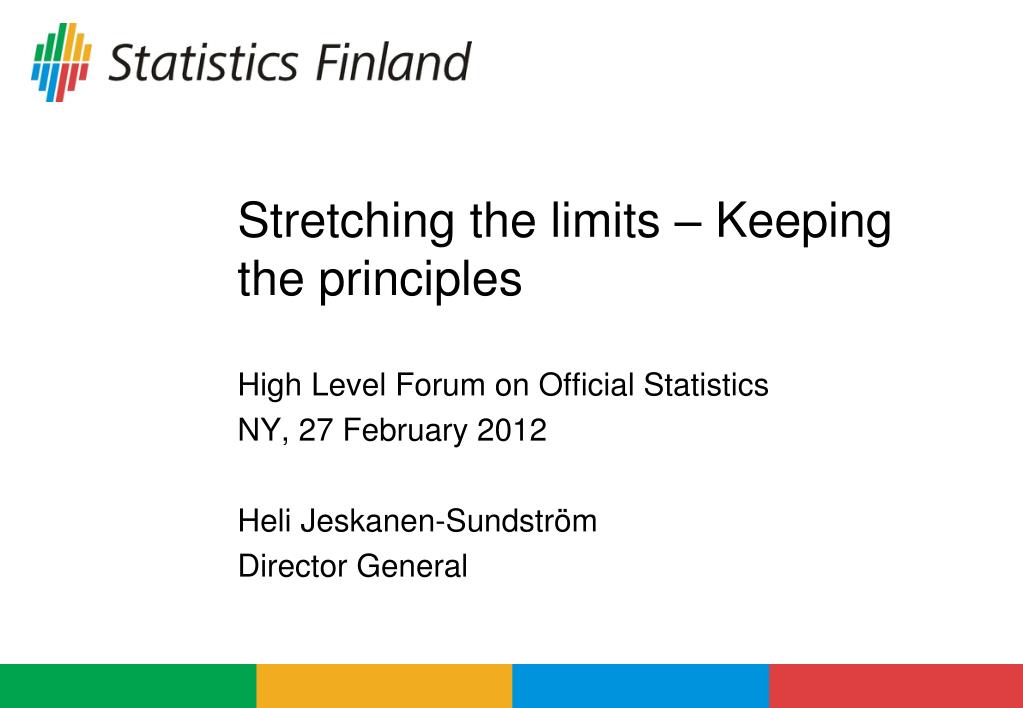 PPT - Stretching the limits – Keeping the principles PowerPoint ...