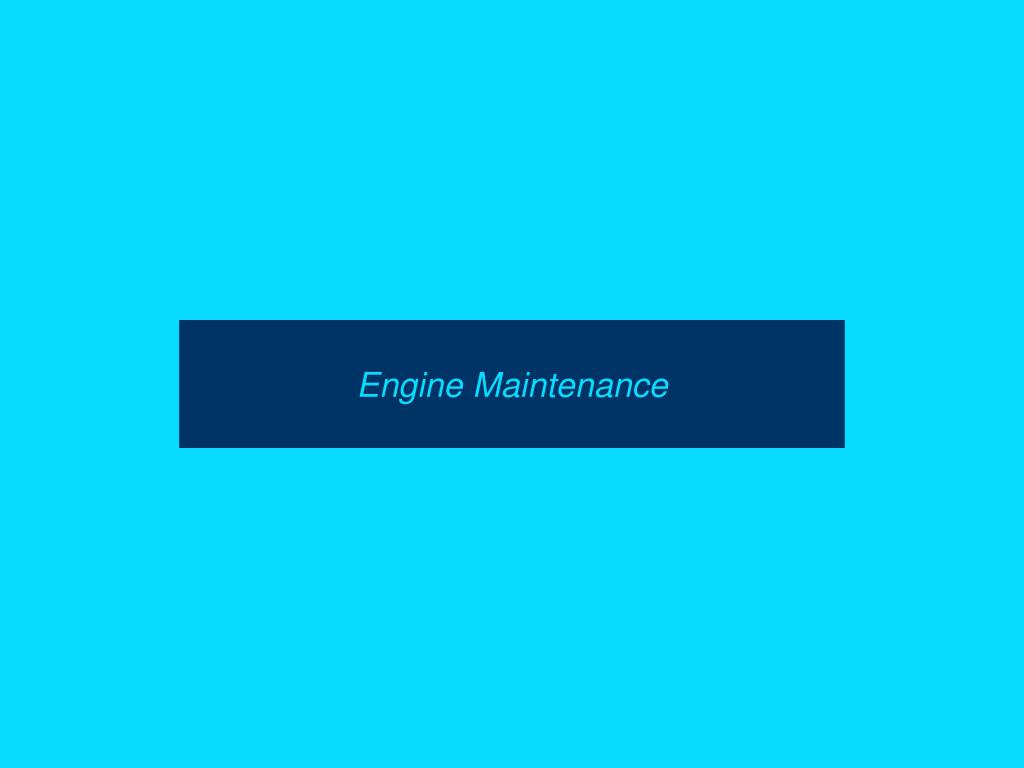 PPT - Engine Maintenance PowerPoint Presentation, free download - ID ...