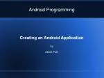 PPT - Programming in android PowerPoint Presentation, free download - ID:1663231