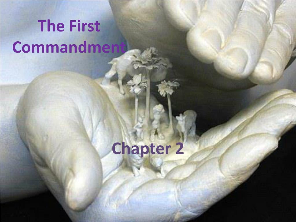 PPT - The First Commandment PowerPoint Presentation, free download - ID ...