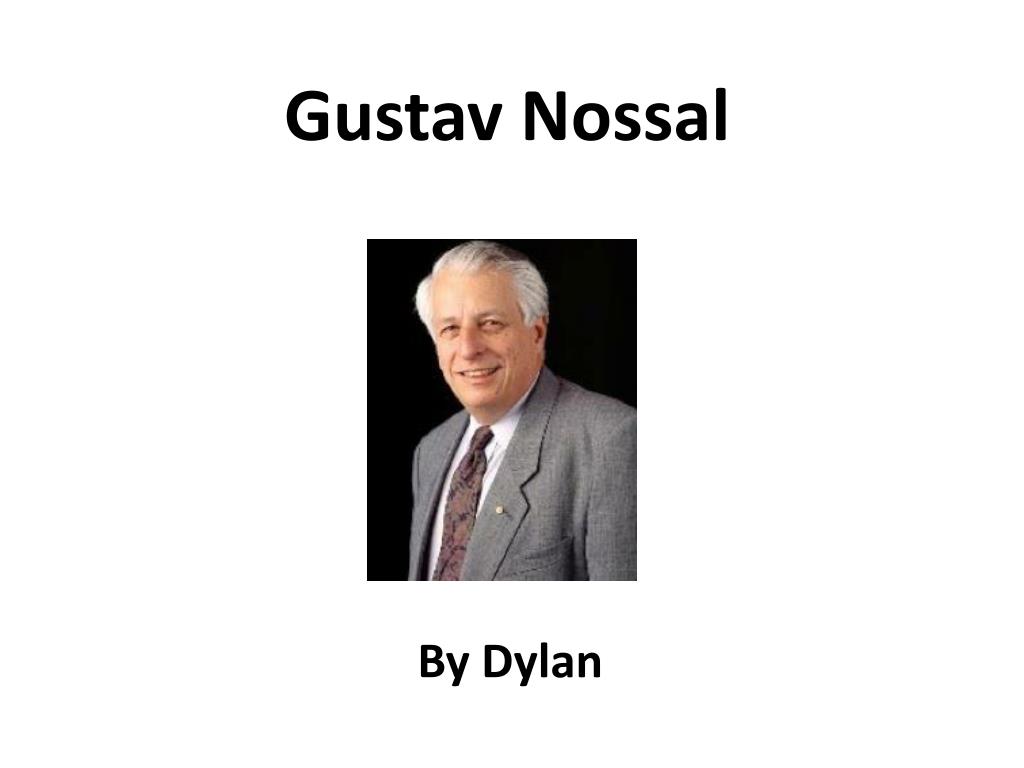 PPT - Gustav Nossal PowerPoint Presentation, free download - ID:2754054