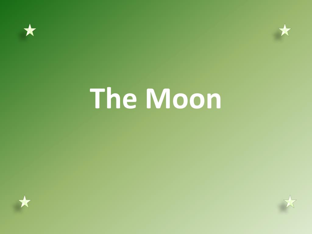 PPT - The Moon PowerPoint Presentation, free download - ID:2756141