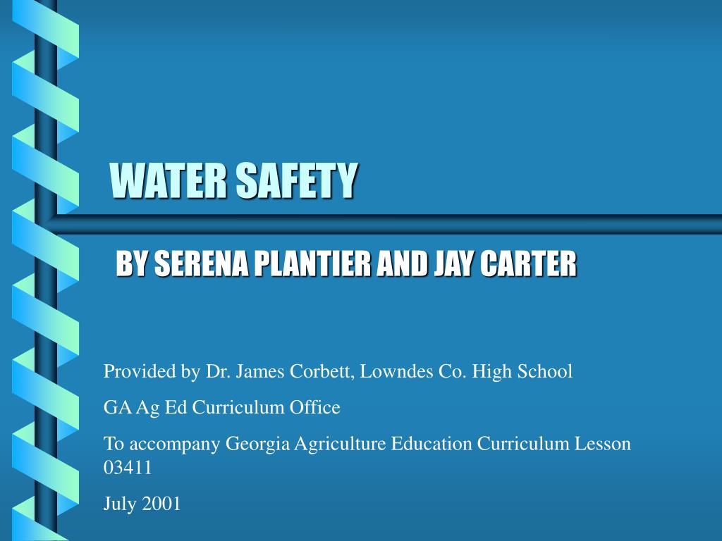 PPT - WATER SAFETY PowerPoint Presentation, free download - ID:2757281