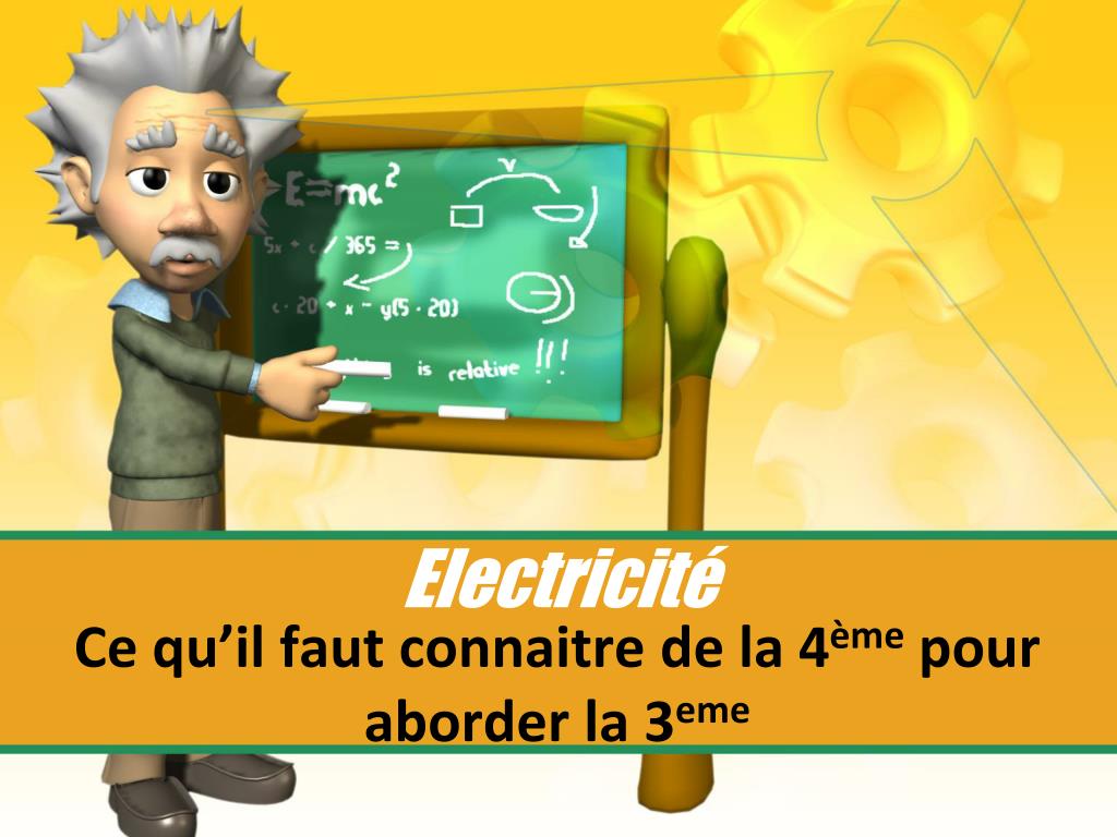 PPT - Electricité PowerPoint Presentation, free download - ID:2757414