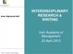PPT - Interdisciplinary Research PowerPoint Presentation, free download - ID:3792214
