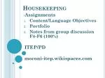 PPT - Zoom Meetings Housekeeping Slides PowerPoint Presentation, free ...