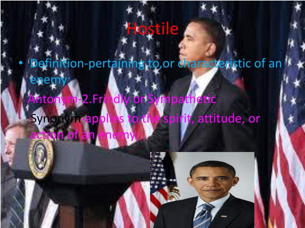 PPT - Hostile PowerPoint Presentation, free download - ID:2763495