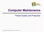 PPT - Computer Maintenance PowerPoint Presentation, free download - ID ...