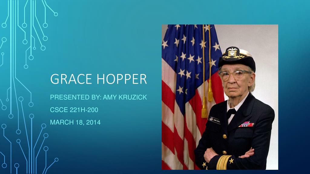 PPT - Grace Hopper PowerPoint Presentation, free download - ID:2765185