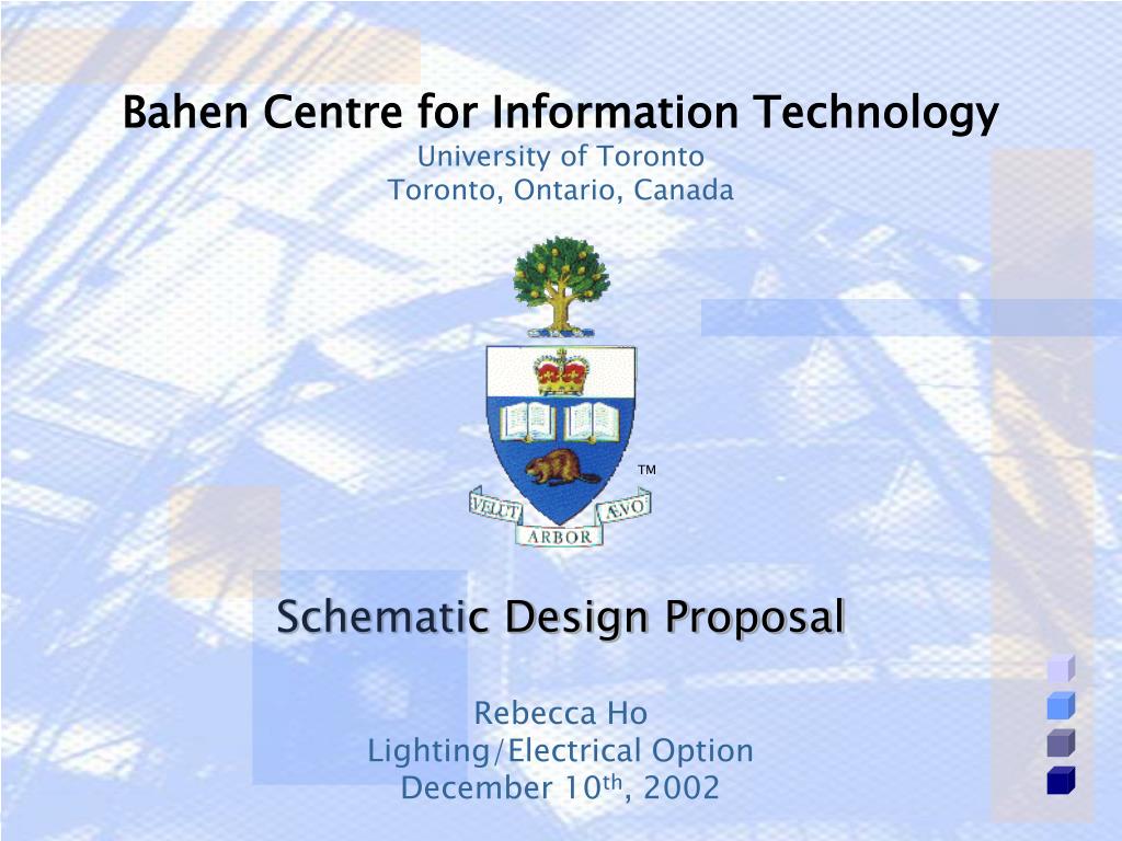 PPT - Schematic Design Proposal PowerPoint Presentation, free download ...
