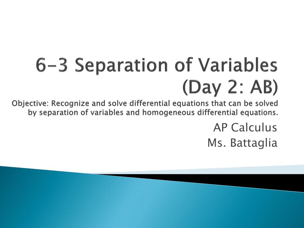 PPT - AP Calculus Ms. Battaglia PowerPoint Presentation, free download ...