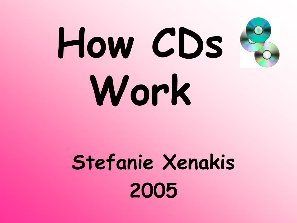 PPT - How CDs Work PowerPoint Presentation, free download - ID:2768557