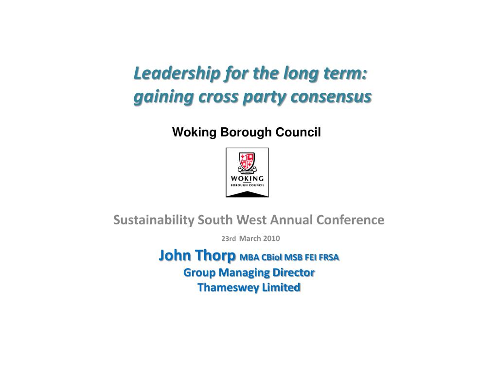 PPT - Woking Borough Council PowerPoint Presentation, free download ...