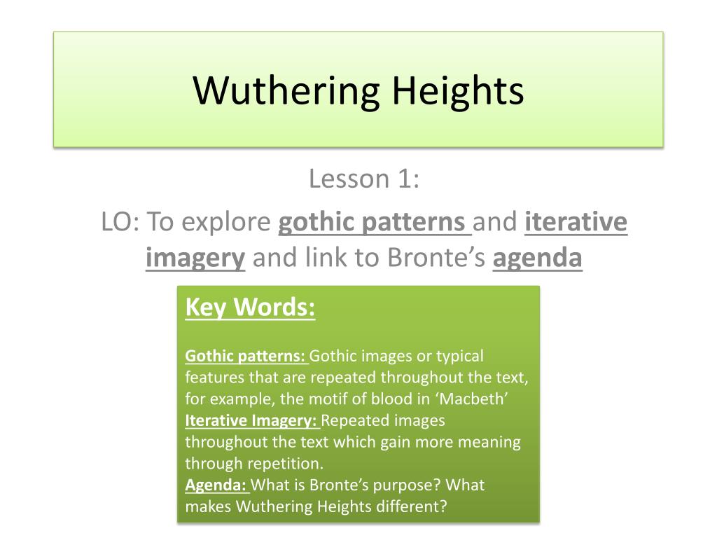 PPT - Wuthering Heights PowerPoint Presentation, free download - ID:2771222