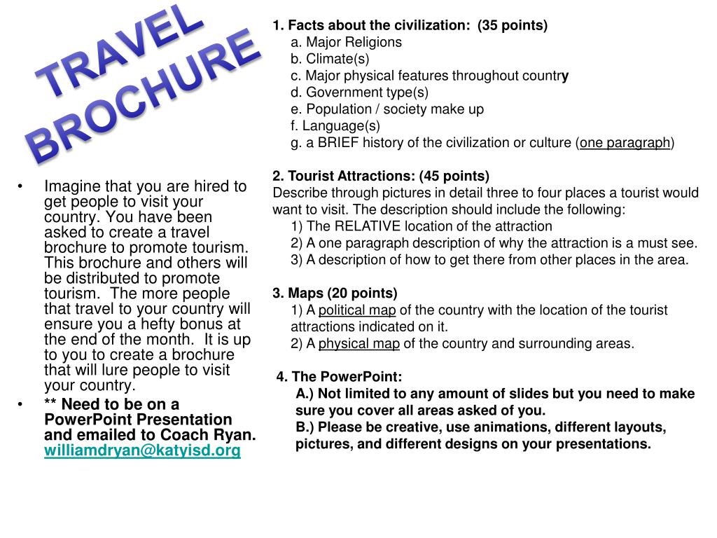 PPT - TRAVEL BROCHURE PowerPoint Presentation, free download - ID:2771321