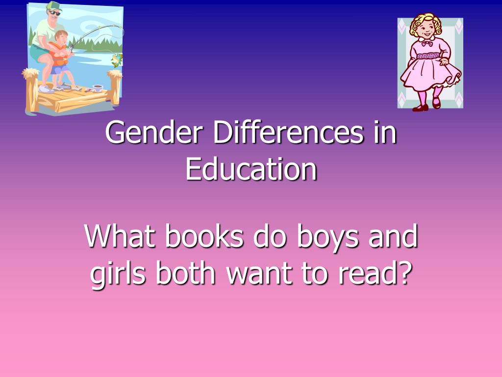 PPT - Gender Differences in Education PowerPoint Presentation, free ...