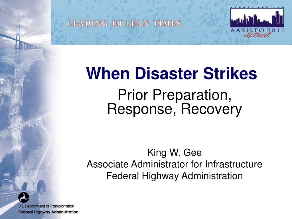 PPT - When Disaster Strikes PowerPoint Presentation, free download - ID ...