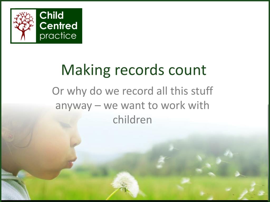 PPT - Making records count PowerPoint Presentation, free download - ID ...