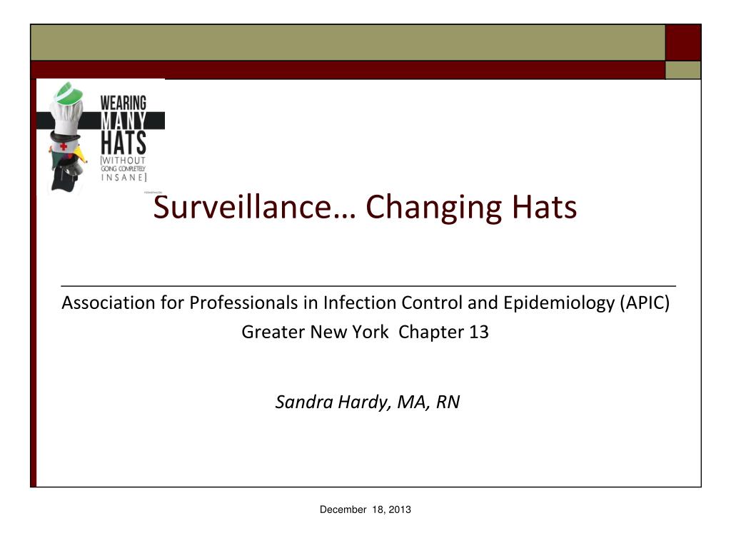PPT - Surveillance… Changing Hats PowerPoint Presentation, free ...