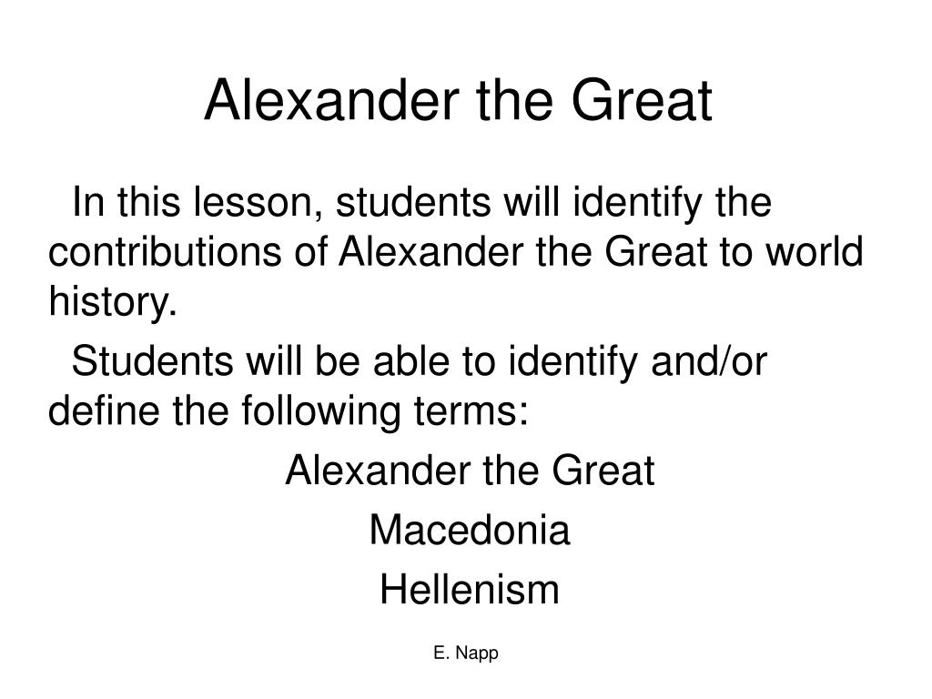PPT - Alexander the Great PowerPoint Presentation, free download - ID ...