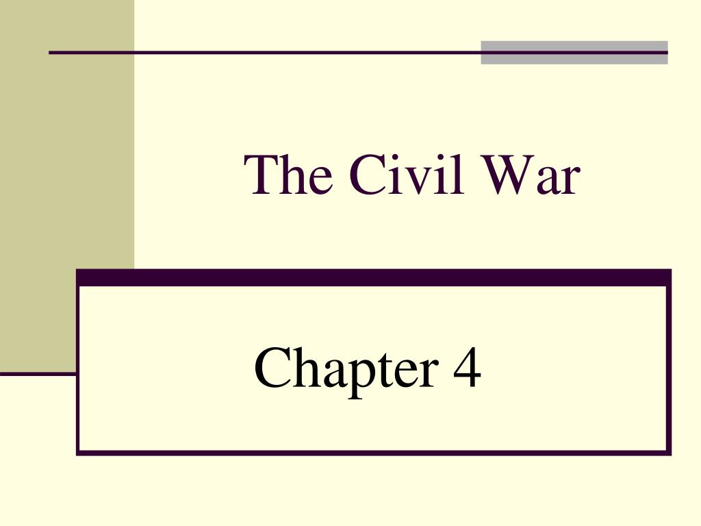PPT - The Civil War PowerPoint Presentation, free download - ID:2775640