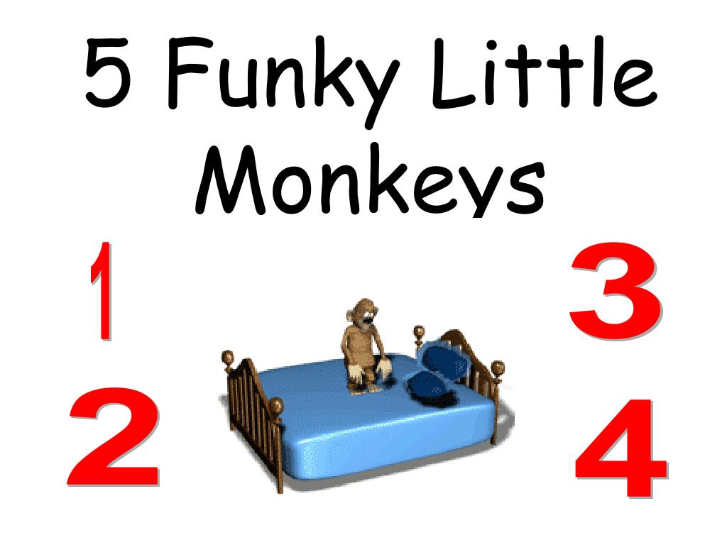 PPT - 5 Funky Little Monkeys PowerPoint Presentation, free download ...