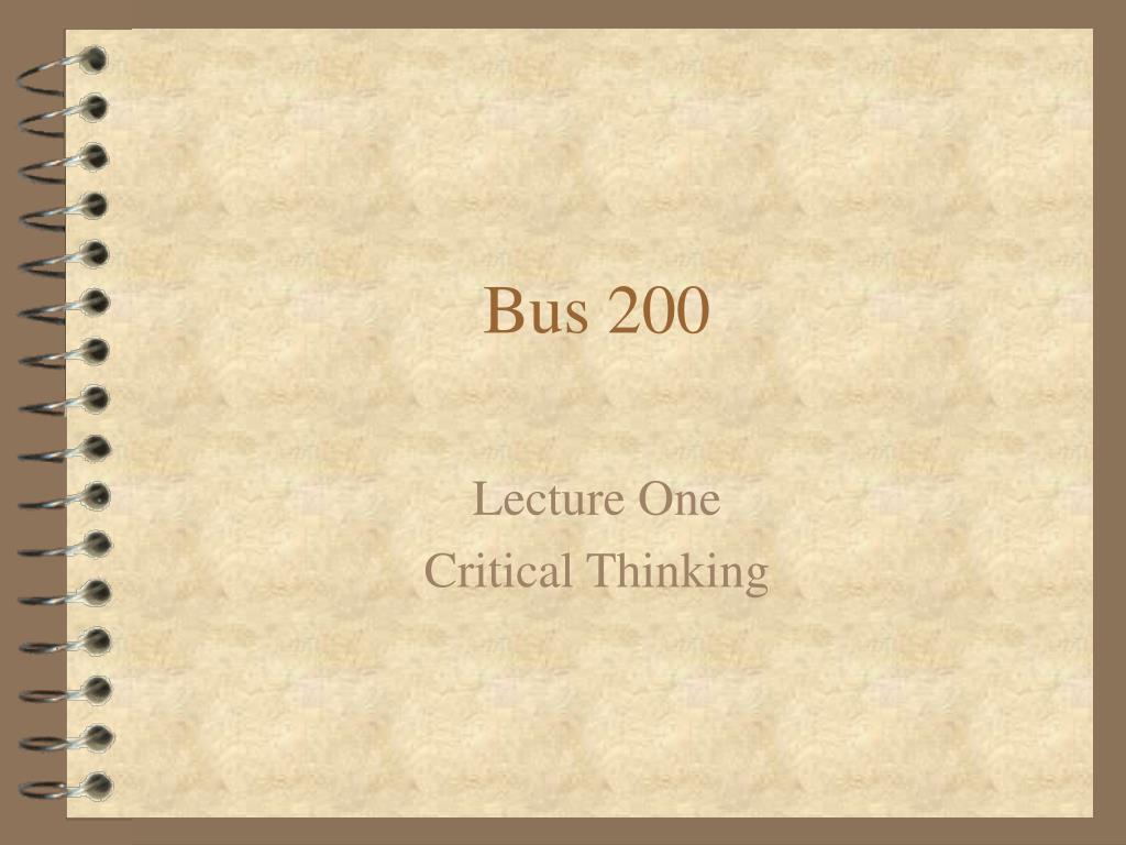PPT - Bus 200 PowerPoint Presentation, free download - ID:2777150