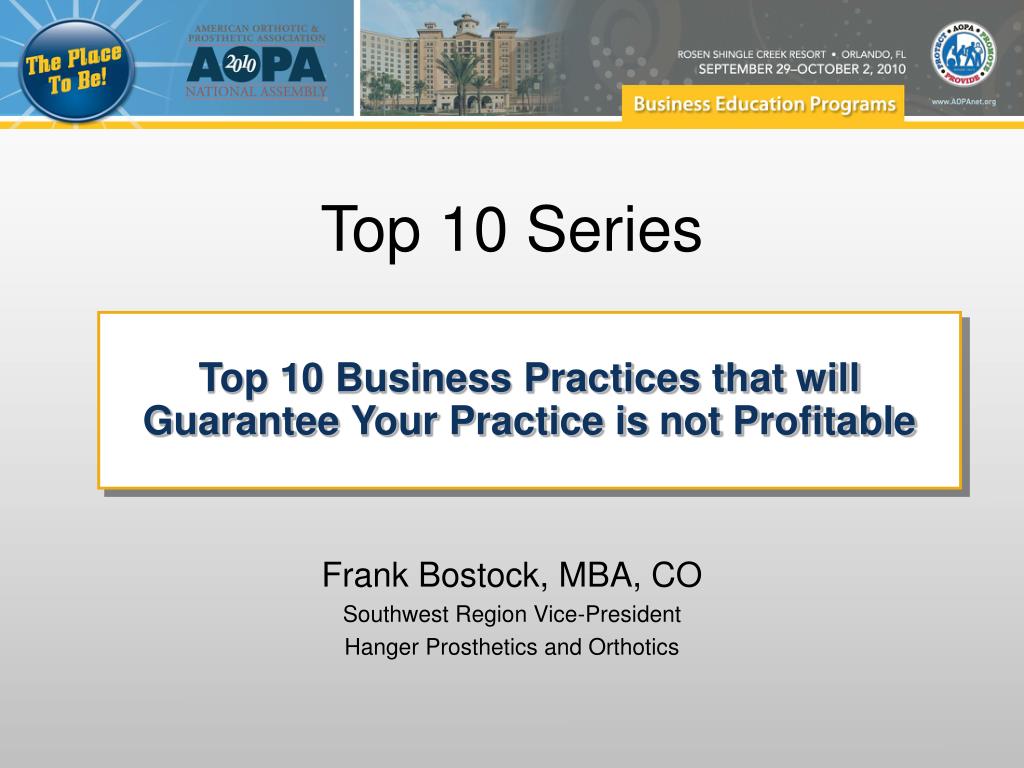 PPT - Top 10 Series PowerPoint Presentation, free download - ID:2778085