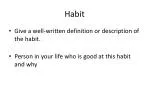 PPT - Habit Learning Lite PowerPoint Presentation, free download - ID ...