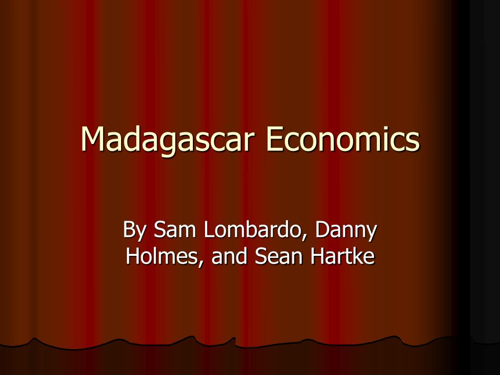 PPT - Madagascar Economics PowerPoint Presentation, free download - ID ...