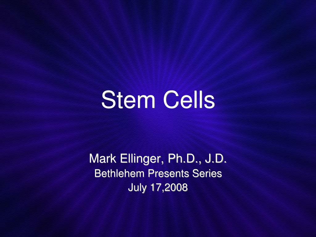 PPT - Stem Cells PowerPoint Presentation, free download - ID:2781228