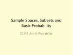 PPT - Probability and Sample space PowerPoint Presentation, free ...